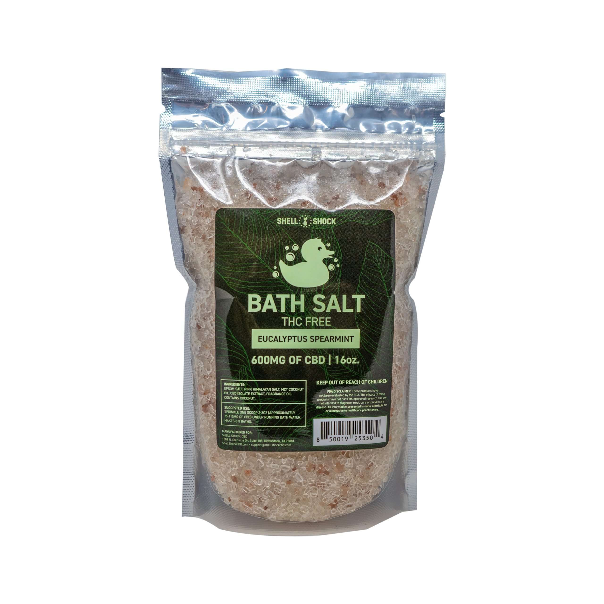 CBD Bath Salts – Shell Shock CBD