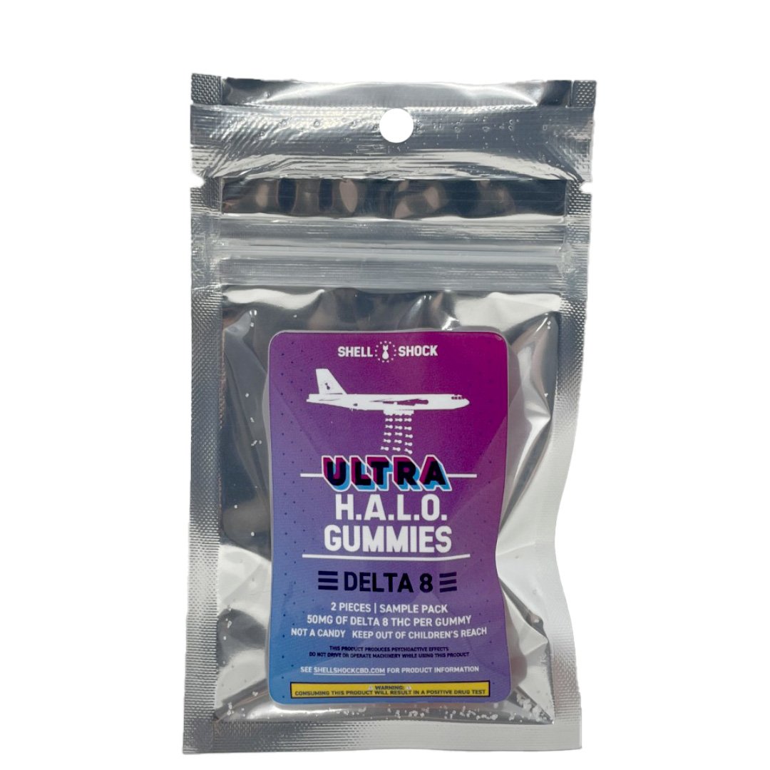 HALO ULTRA GUMMIES 2-Piece Sample – Shell Shock CBD
